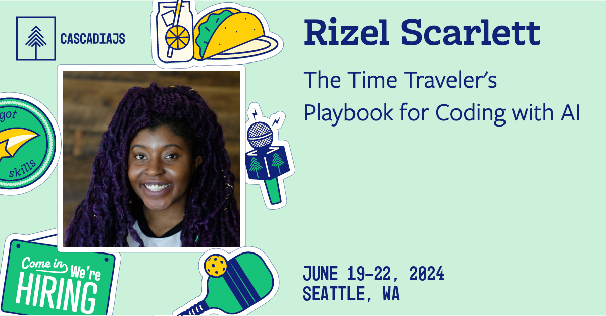 CascadiaJS 2024 | Speakers | Rizel Scarlett